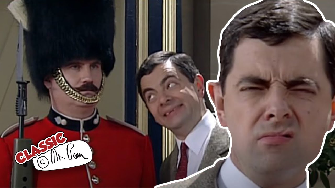 Photoshoot with a Royal Guard📸 | Mr Bean Funny Clips | Classic Mr Bean ...