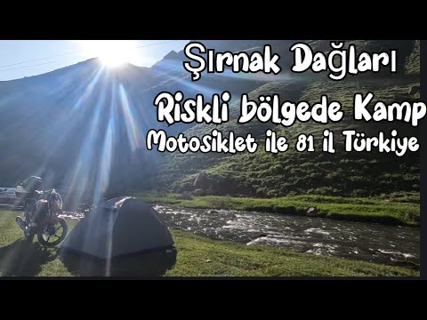 Şırnak Dağlarında sürüş devam ediyor.Faraşin yaylası /Motosiklet ile 81 il Türkiye #239