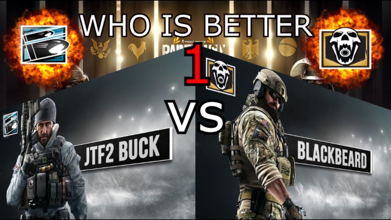 WHO IS BETTER #1 | BUCK VS BLACK BEARD | - YouTube