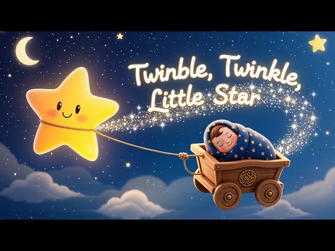 Twinkle Twinkle Little Star lullaby to calm a fussy or crying baby ...