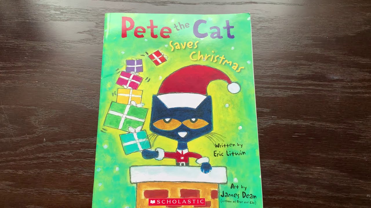 Pete the Cat Saves Christmas - Christmas Read Aloud - YouTube
