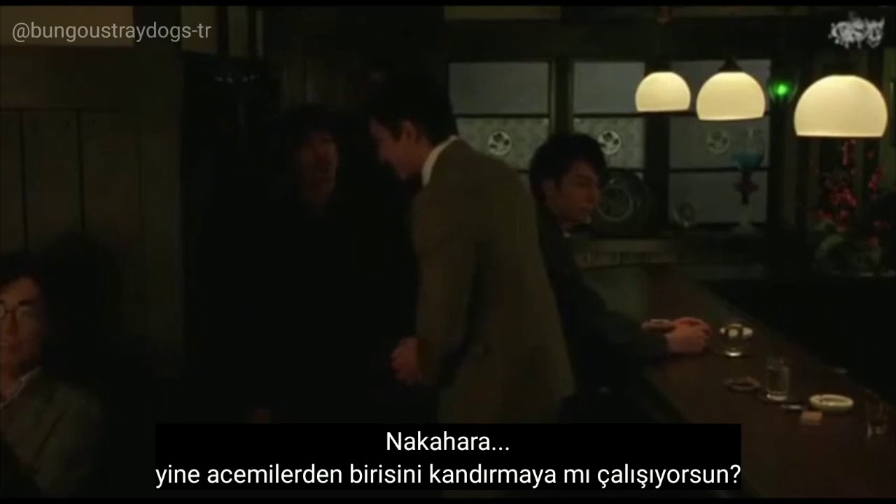 The Fallen Angel Nakahara Chuuya, Dazai Osamu, Dan Kazuo Bar Sahnesi ...