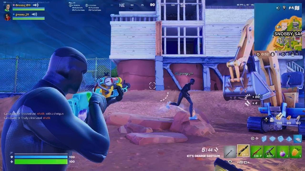 Mythic charge shotgun in Fortnite reload - YouTube