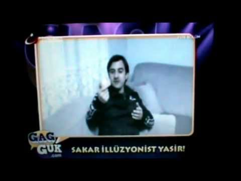 Kanaltürk Gag Guk Sakar Sihirbaz İllüzyonist yasir