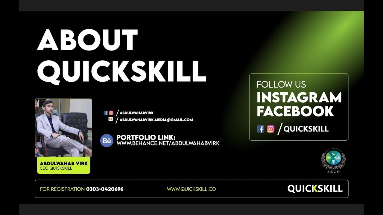 Quickskill Channel Guide | We are Live Now | #DigitalMarketing #GraphicDesign #videoediting # ...