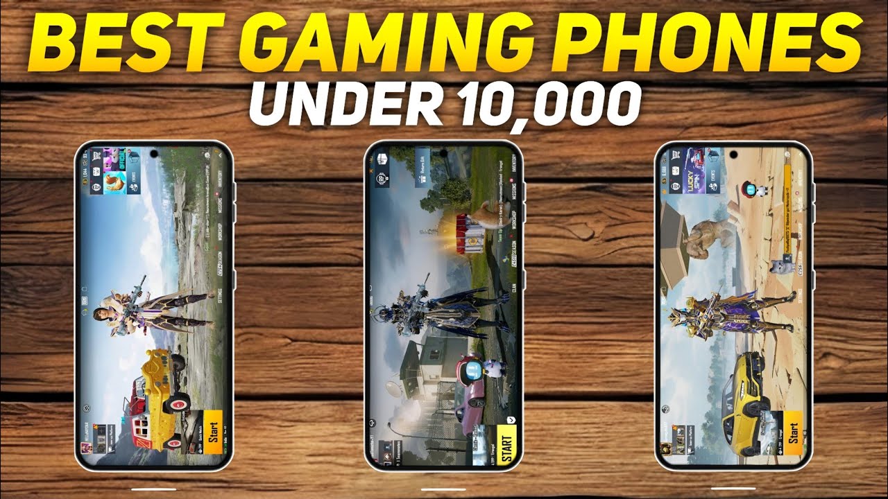 TOP 3 BEST GAMING MOBILE PHONE FOR BGMI UNDER 10000 🔥 BEST PHONE FOR ...