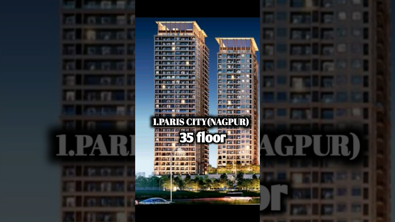 Top 5 tallest building in nagpur city #1mviews #fact #topcities # ...