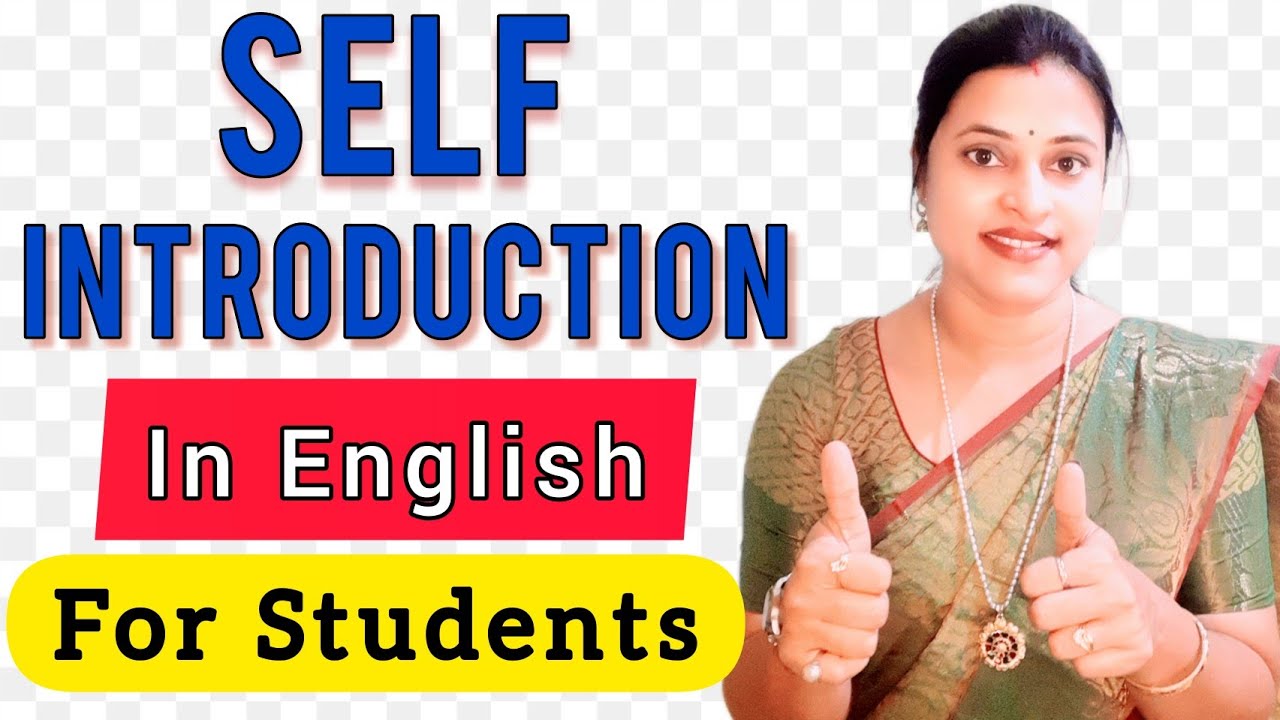 👉Self-Introduction in English||In simple words||e-English with ...