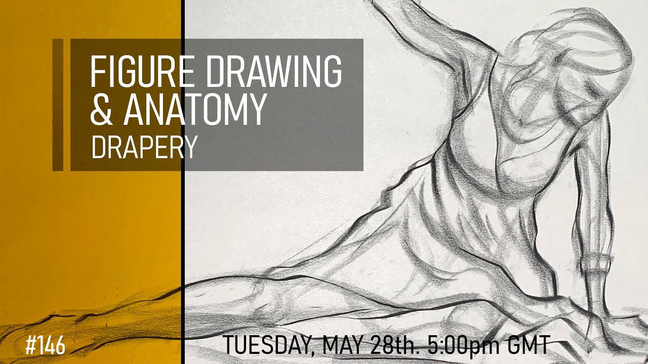Figure Drawing & Anatomy - Drapery #146 - YouTube