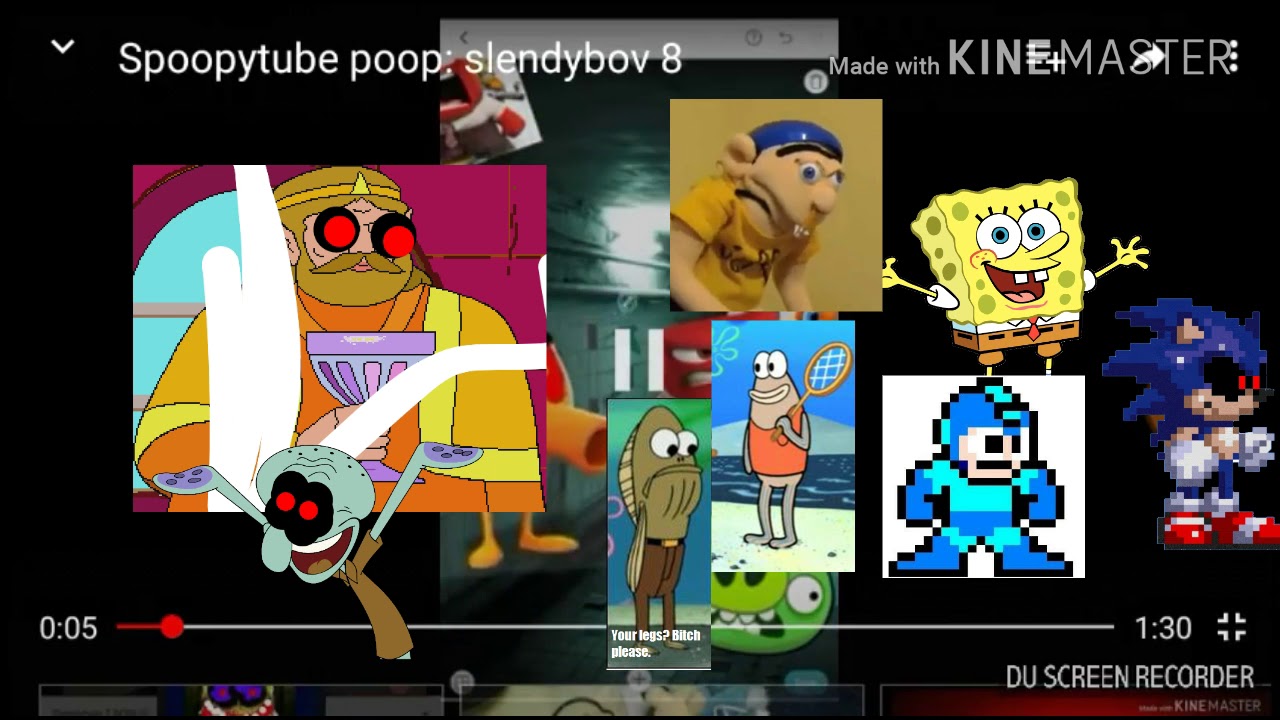 ScareTube Poop Slendybob 15 BONUS - Victor Is Here Revenge - YouTube