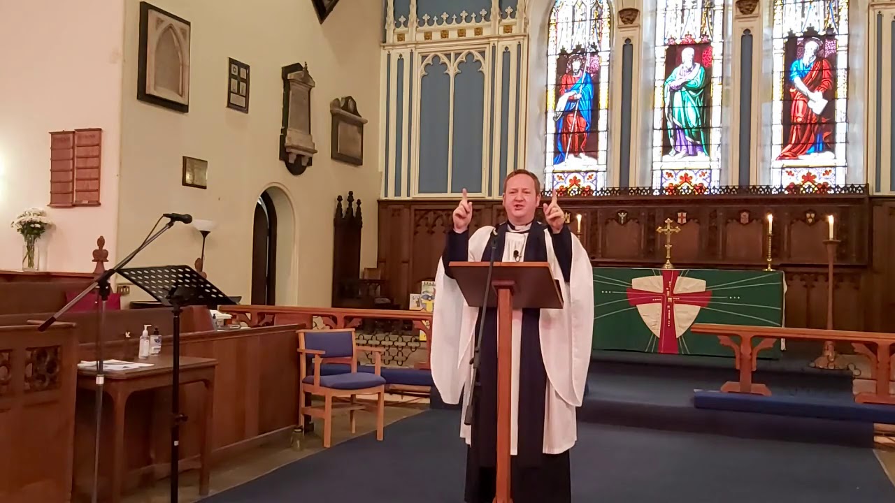 Sermon and Vicar's Report - YouTube