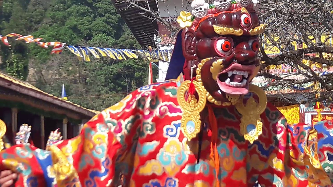 Sikkim Mask Dance - YouTube