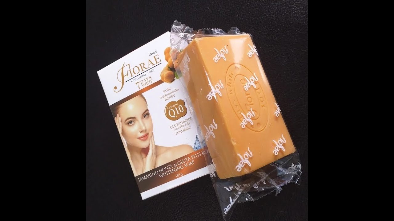 Fiorae Tamarind Honey And Gluta Kojic 7days Whitening Soap 165g - YouTube