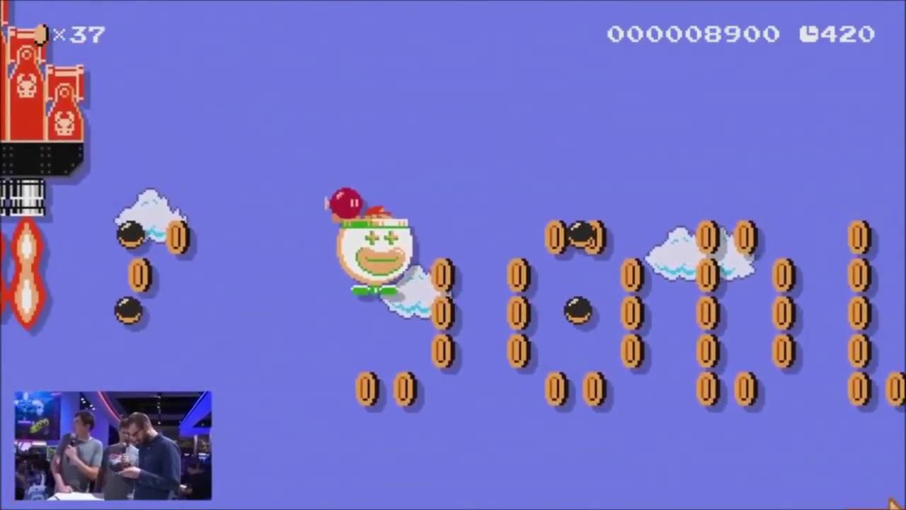 Super Mario Maker : Course World FOOTAGE - YouTube