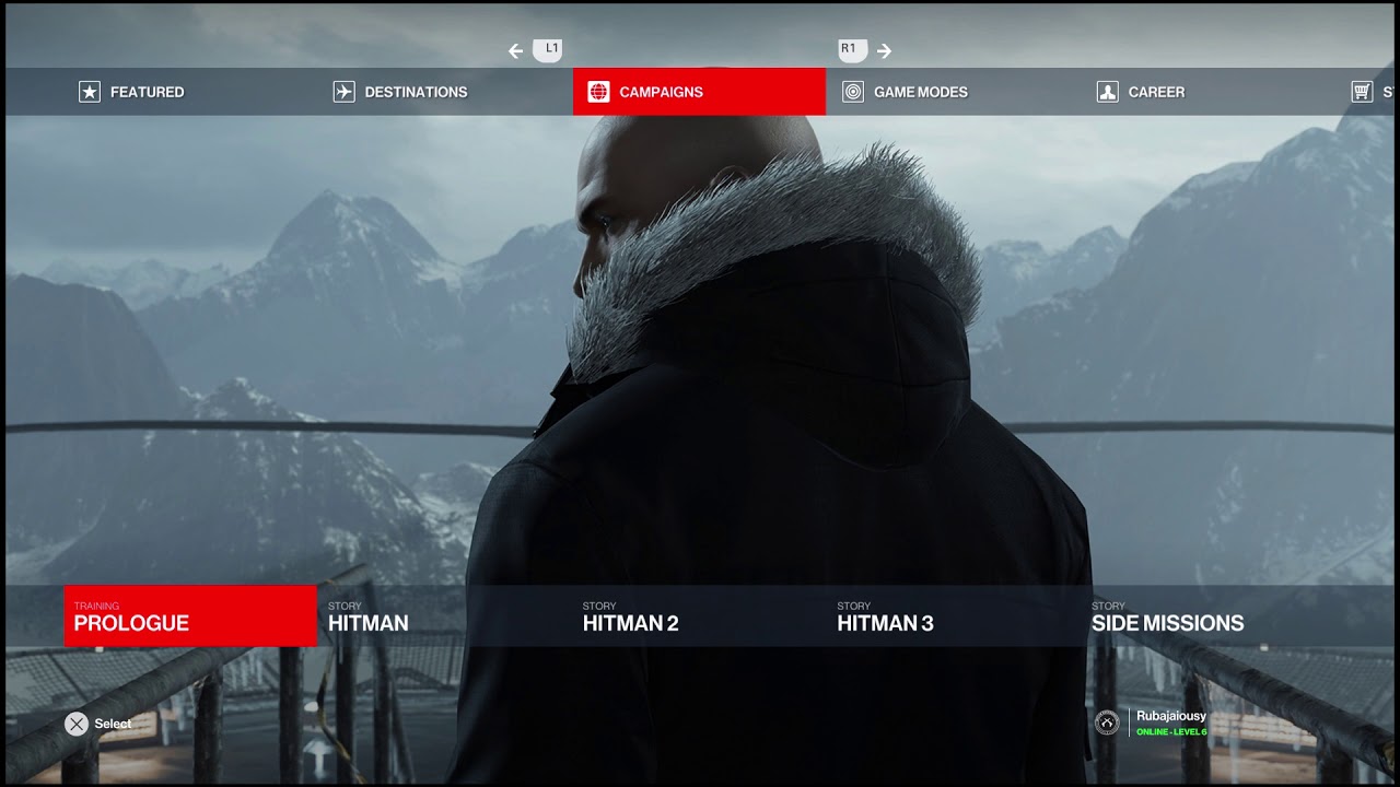 HITMAN 3 - All Menus Modes - YouTube