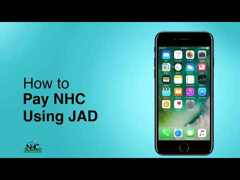 How to pay NHC using JAD Cash - YouTube