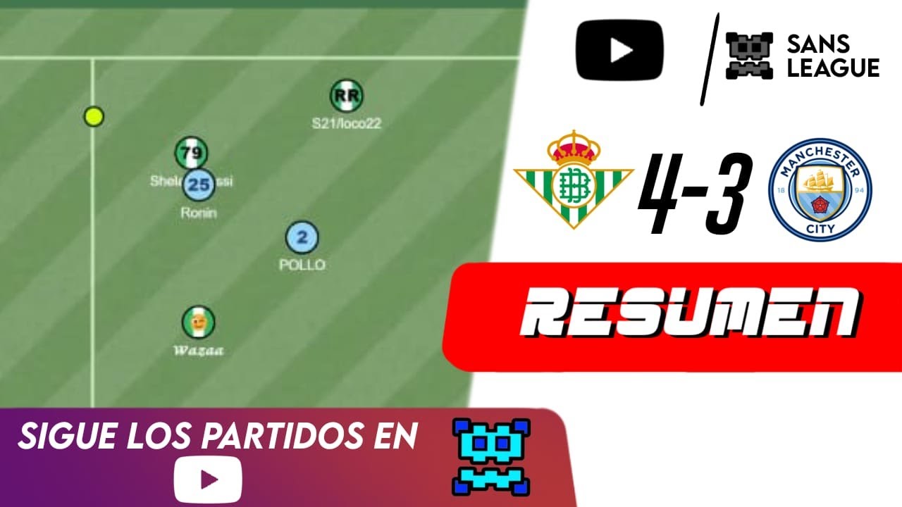 !PARTIDAZO EN LA JORNADA 2 Y VICTORIA DEL BETIS ANTE EL CITY! | Real ...