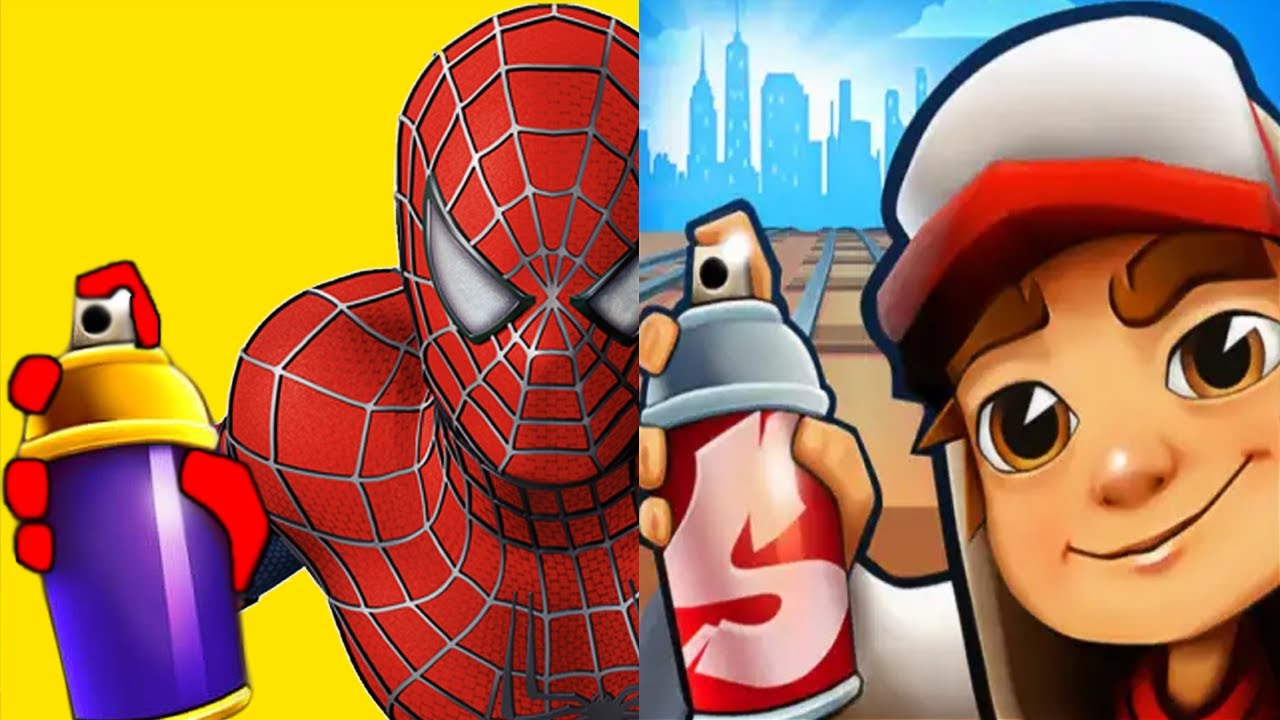 Subway Surfers vs Subway Spider Run Super Hero Android Gameplay - YouTube