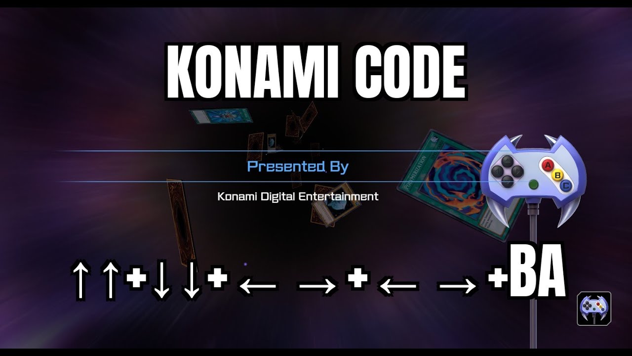 KONAMI CODE en MASTER DUEL - YouTube