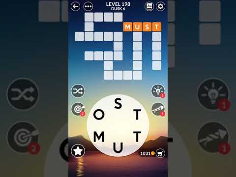 Wordscapes Level 198 | Answers - YouTube