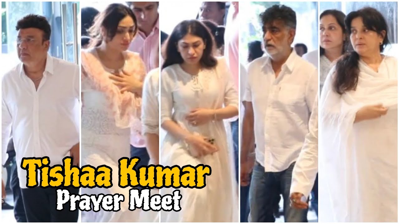 Father Krishan Kumar & Family Arrives At Daughter Tishaa Kumar Prayer Meet - YouTube