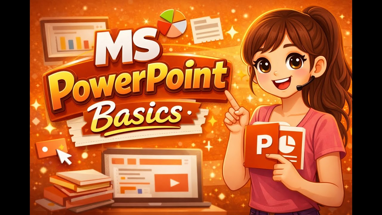 MS PowerPoint basic learning. - YouTube