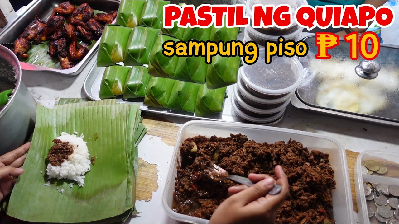 PASTIL SA QUIAPO SAMPUNG PISO BUSOG KA NA LUTO NAMAN NG MGA TAGA ...