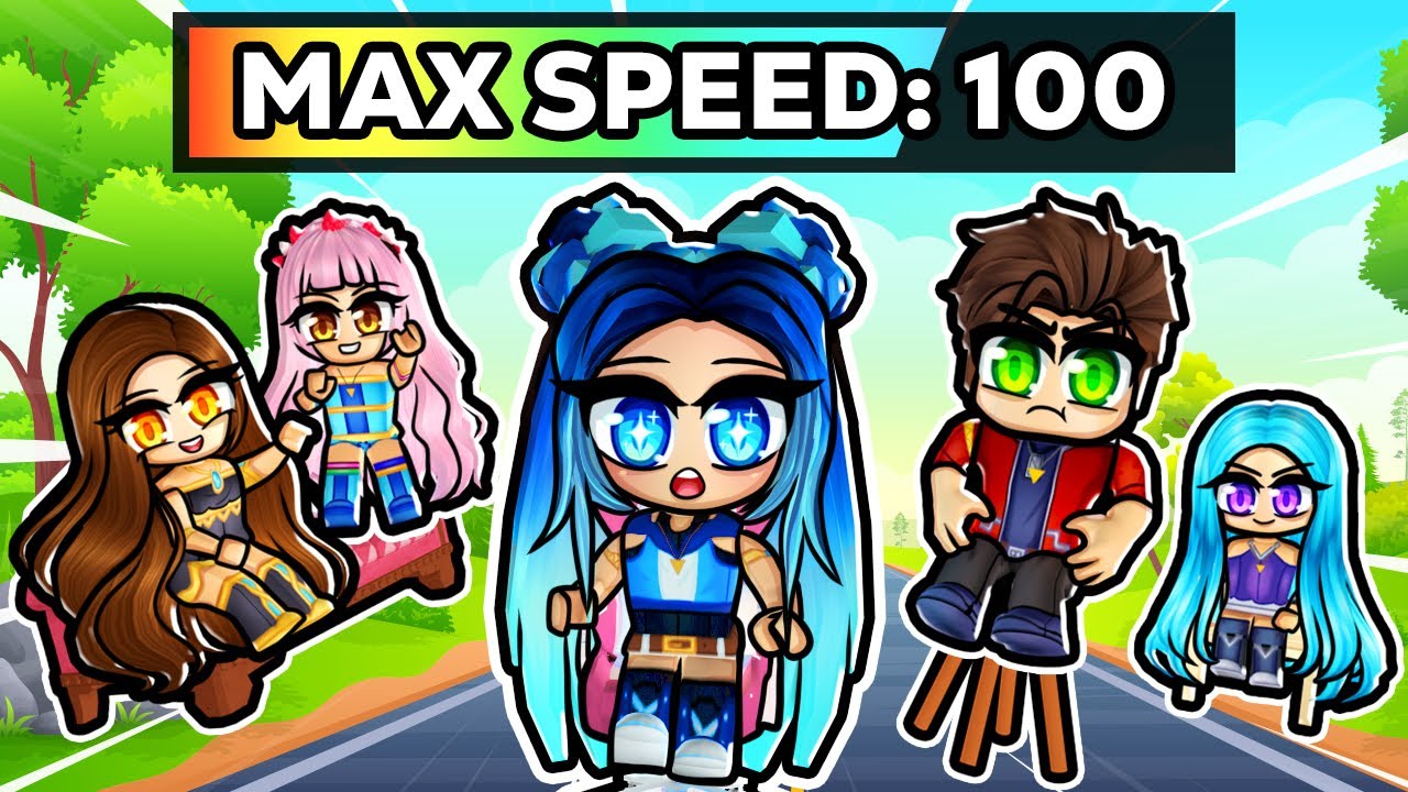 ROBLOX CHAIR RACING... - YouTube