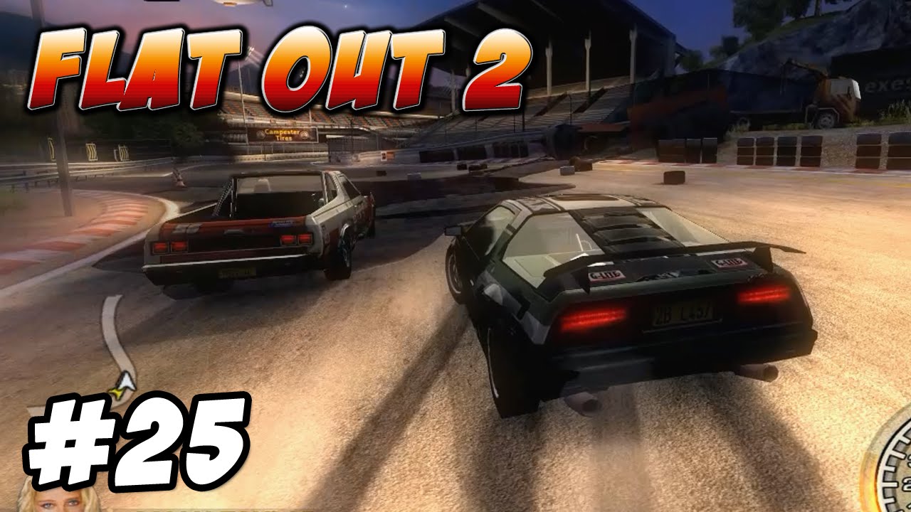 FlatOut 2 - Modo Carreira #25: Racing Sprint Cup, Circuitos insanos ...