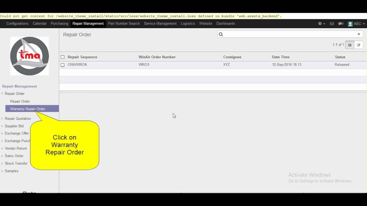 How to acknowledge a Repair Order or Warranty Repair Order - YouTube