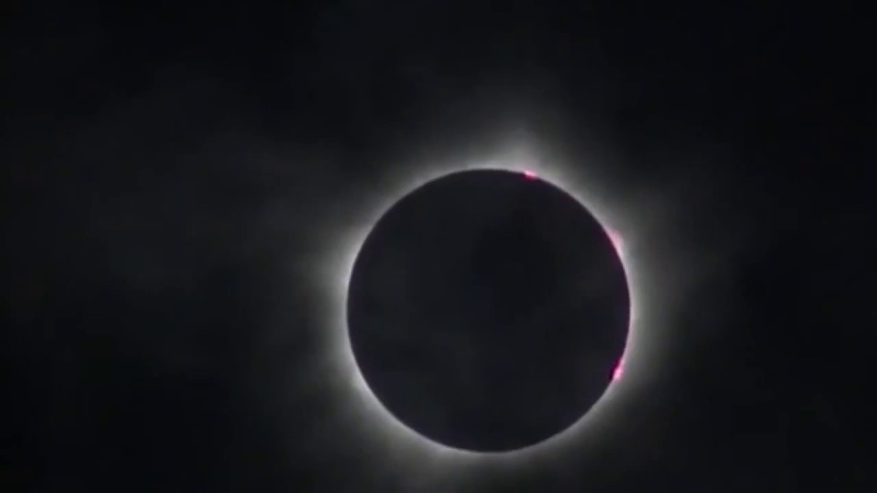 2017 Total Eclipse from Beatrice Nebraska - YouTube