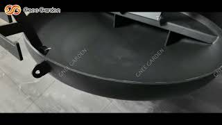 Patio fire pit copper fire bowl outdoor table firepit
