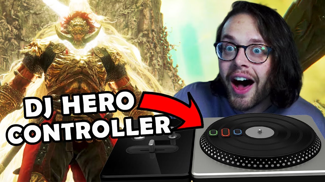 Radahn Consort of Miquella Using A DJ Hero Controller - YouTube