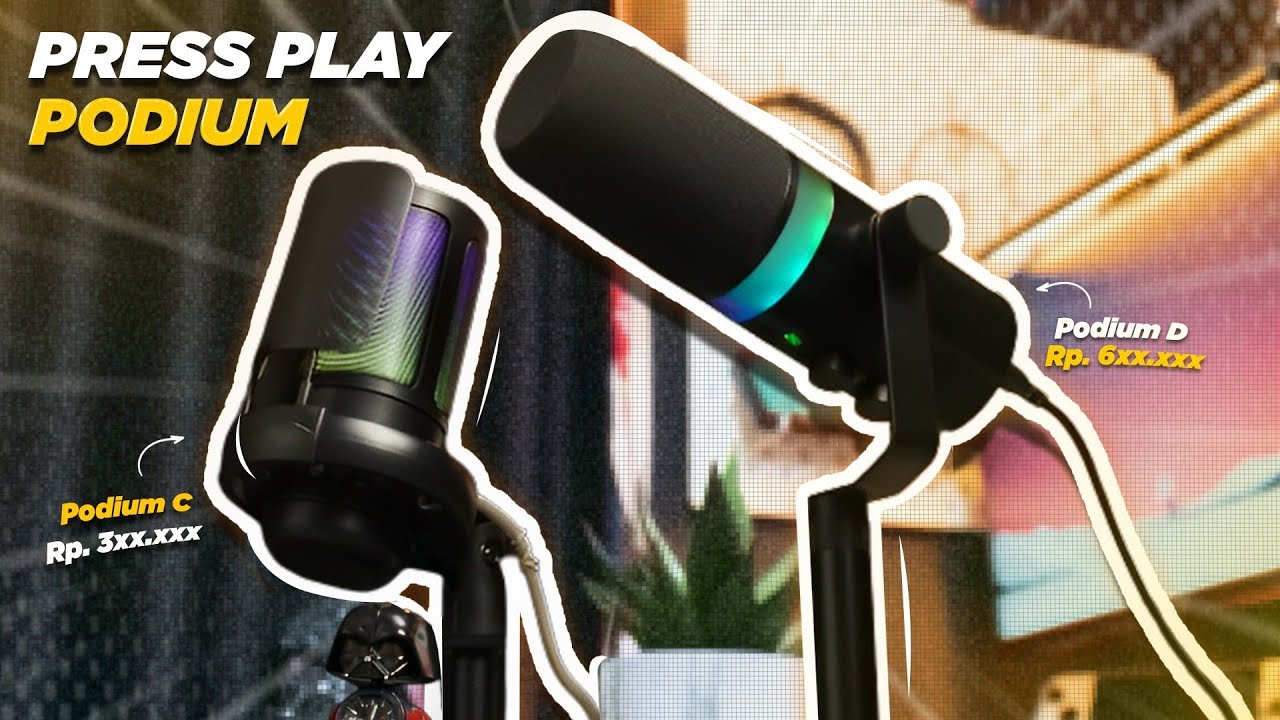 Ternyata Dua Microphone USB MURAH ini Bagus !! (Review Press Play ...