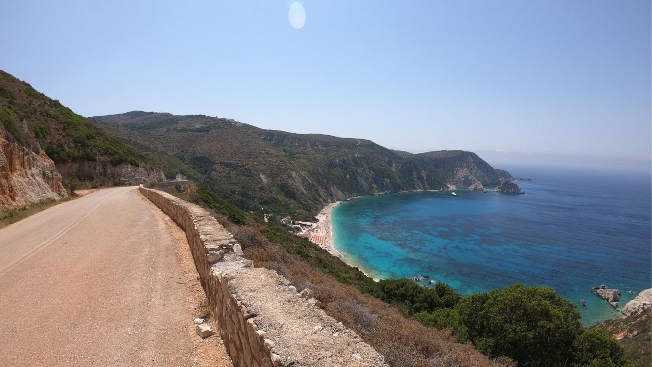 Παραλία Πετανοί Ληξούρι Petani beach Lixouri - YouTube