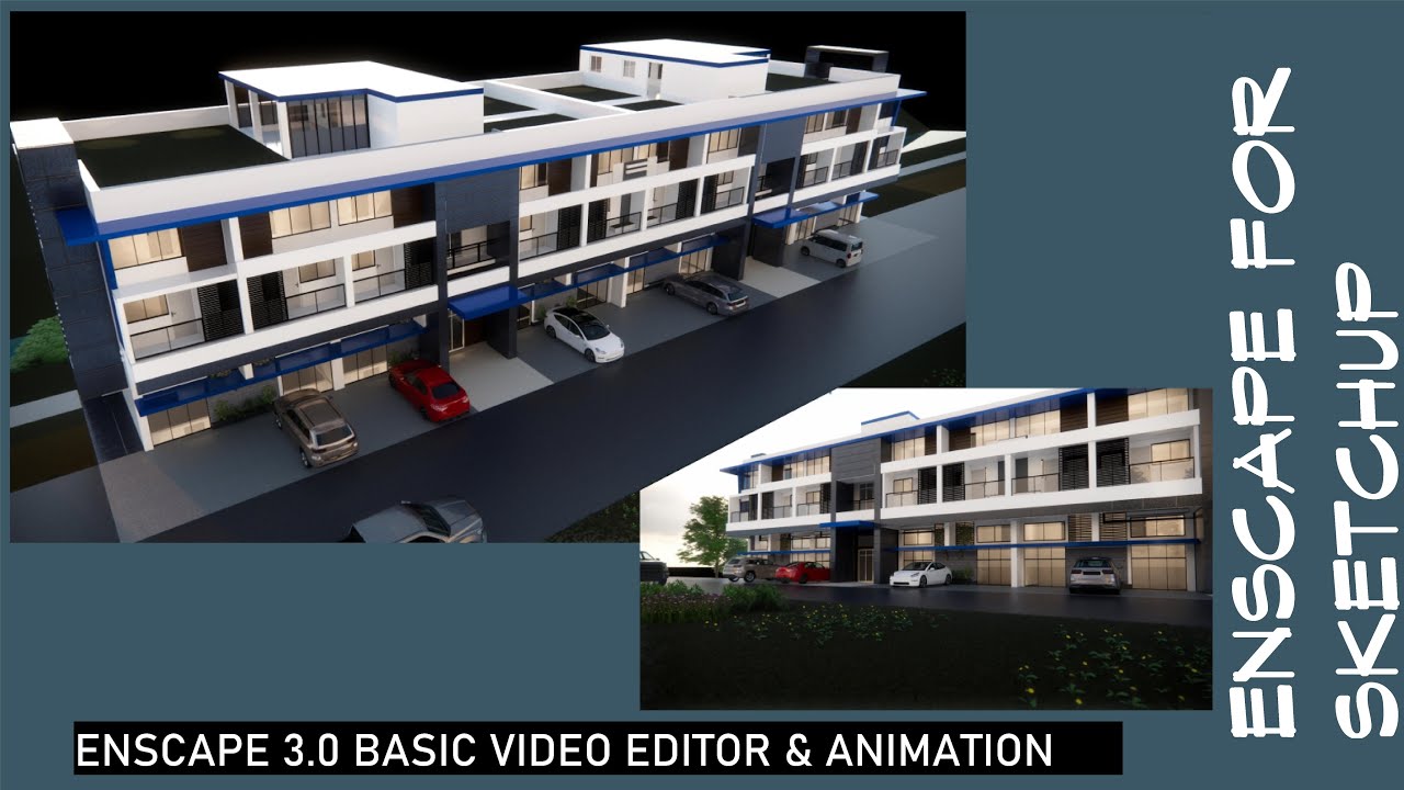 Sketchup Enscape - Animation Tutorial - YouTube