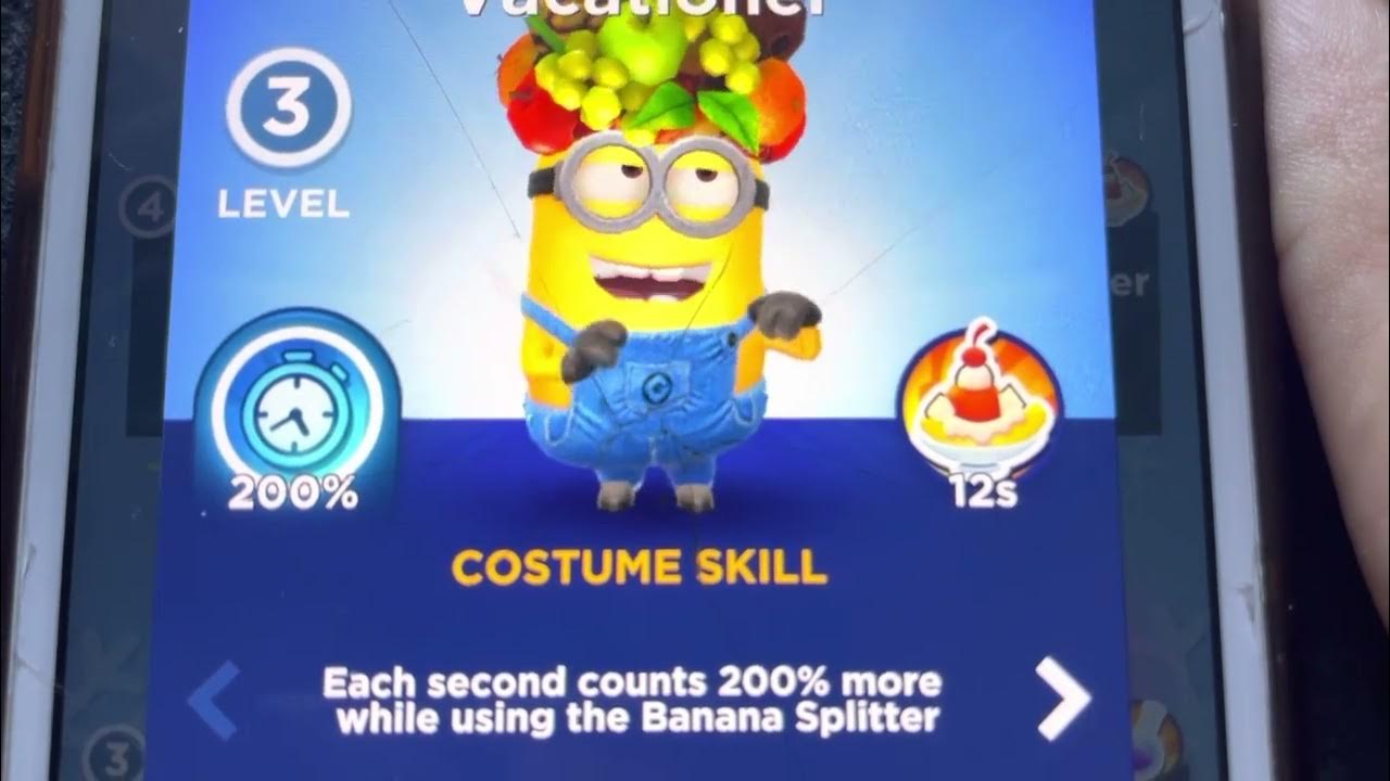 Minion Rush Vacationer Youtube