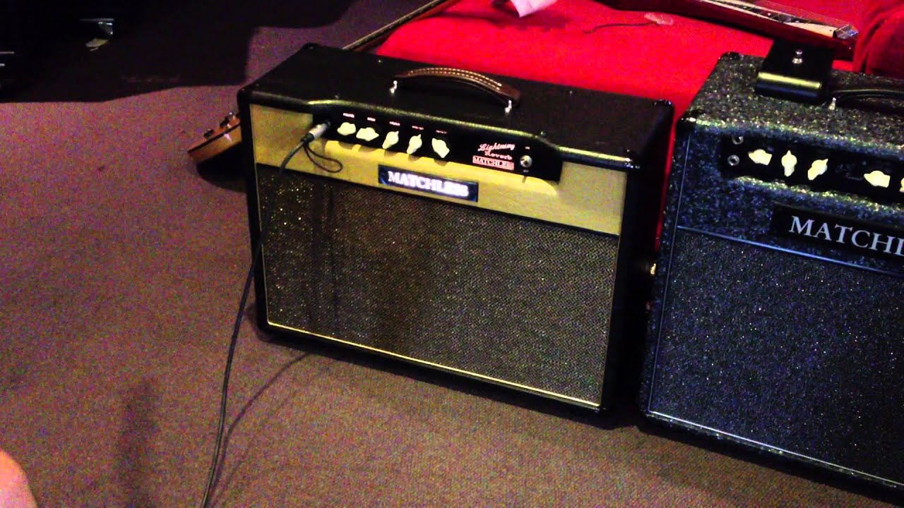 Test Driving A Matchless Lightning 15 Reverb - YouTube