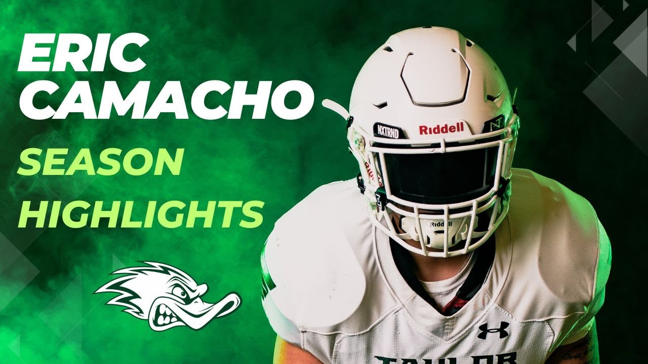 Eric Camacho 2023 Taylor Ducks Football Highlights - YouTube