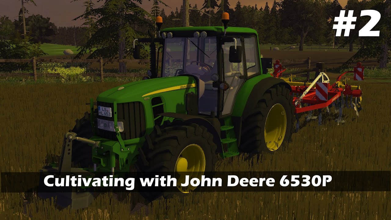 [LS13] Ls video #2: Cultivating with John Deere 6530P - YouTube