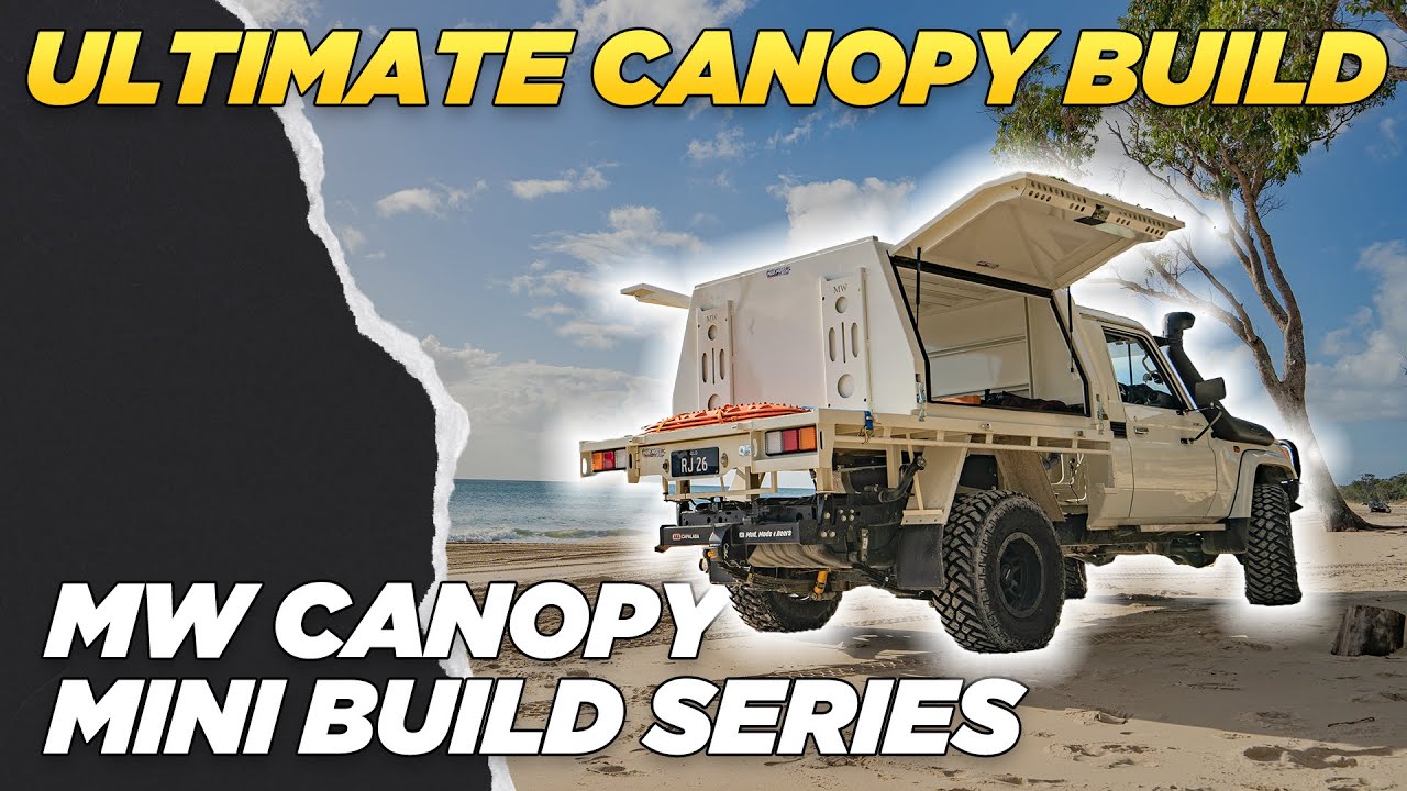 BRAND NEW MW Toolbox Custom Canopy on the 79 Series | Canopy Mini-Build ...