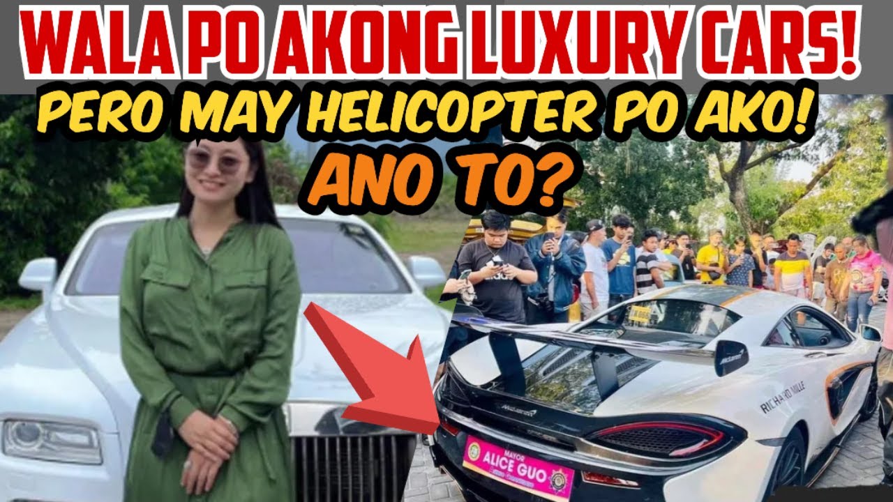 ALICE GUO : ANG GULO NG MGA SAGOT! Tinanggi na may Luxury Cars sya ...