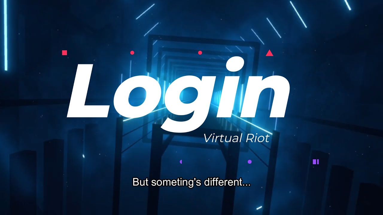 [Beat Saber] Login-Virtual Riot (but something is different..) - YouTube
