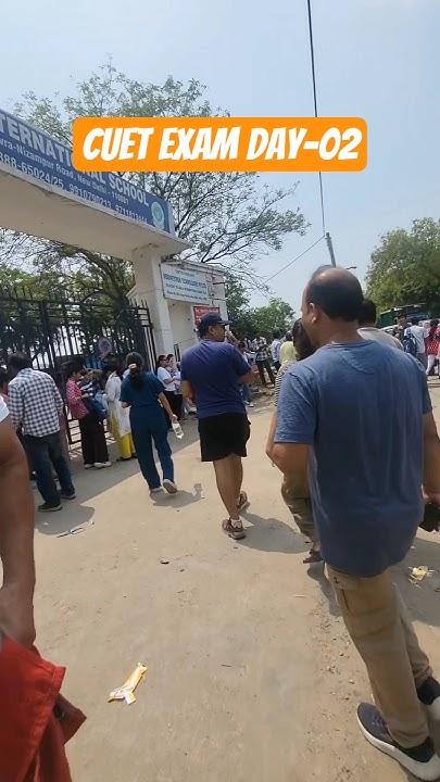 Cuet exam day 02 #mahi #exam #minivlog #cuet #vlog - YouTube