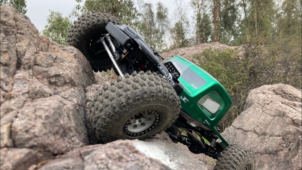 GSpeed V4 rc chassis Rock Crawler 🤘🏻 - YouTube