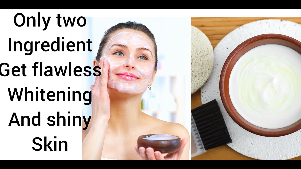 how to make quick clear face cream|| flawless whitening||glowing skin ...