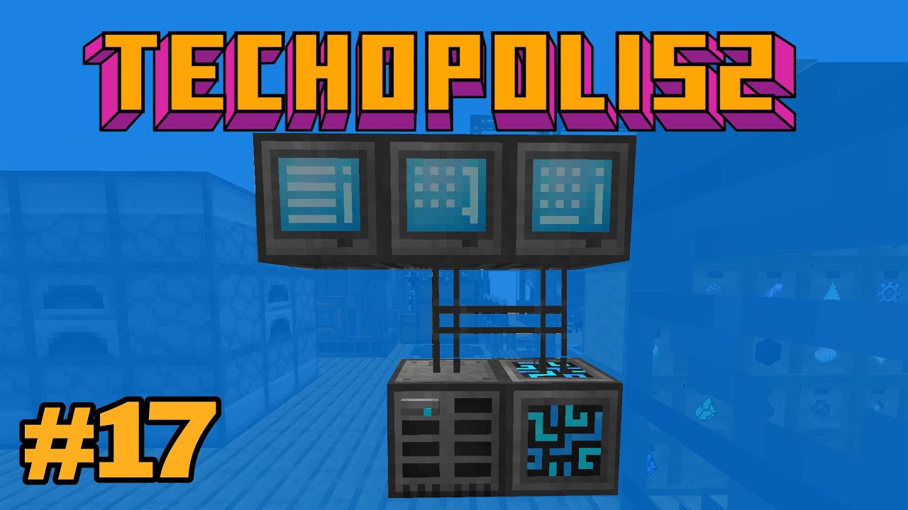 Refining Storage - E17 - Techopolis 2 Modded Minecraft - YouTube