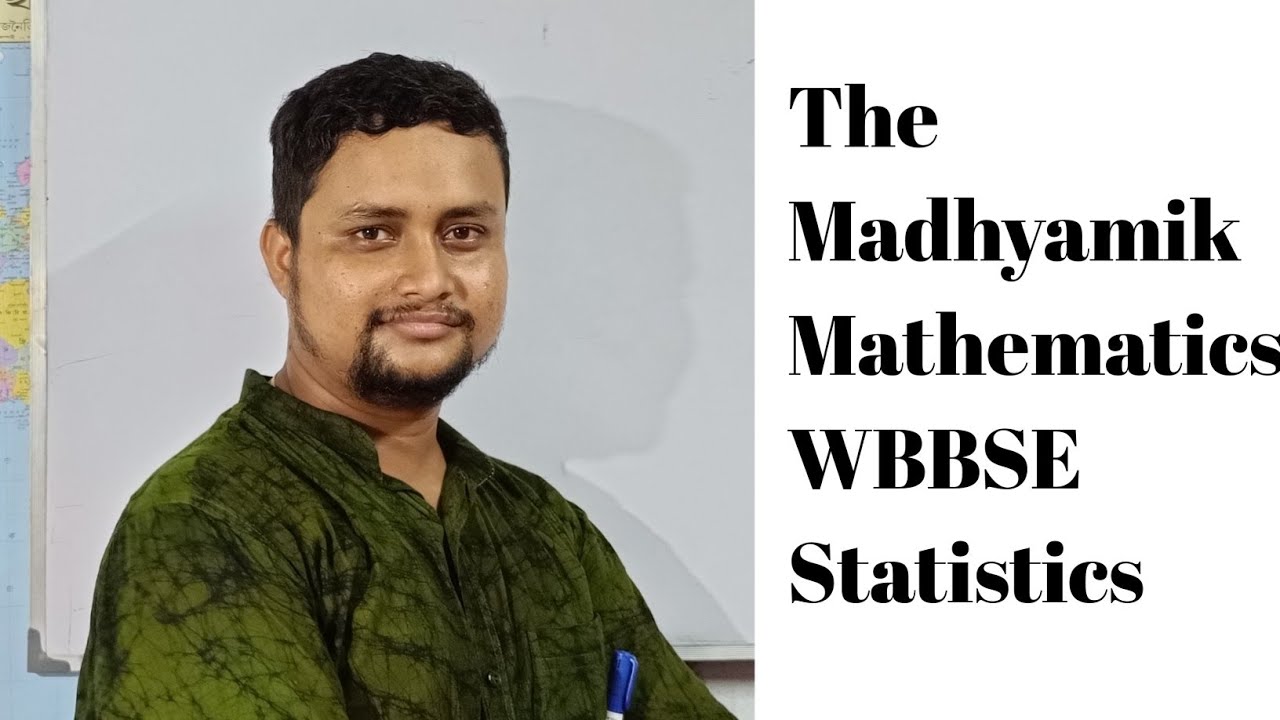 Statistics The Madhyamik Class 10 Assumed Mean Deviation Method 8184