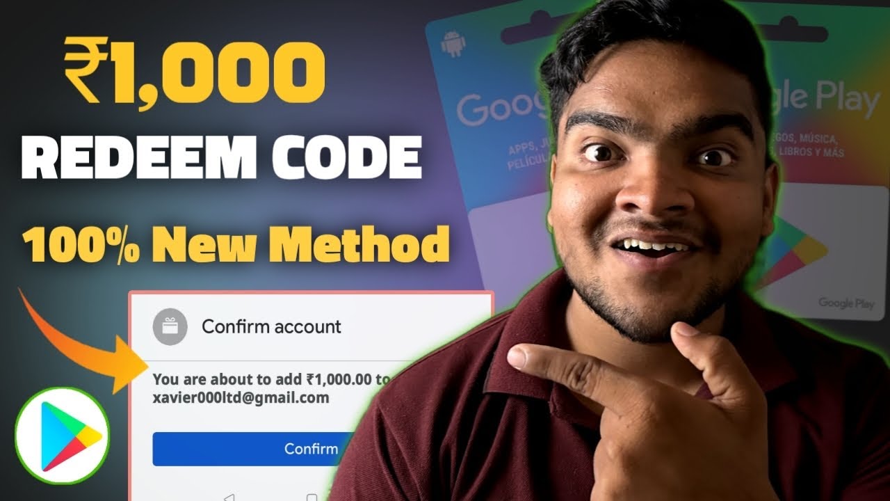 100% New Method ! I Got ₹1000 Free Redeem Code in Just One Day 🔥 - YouTube