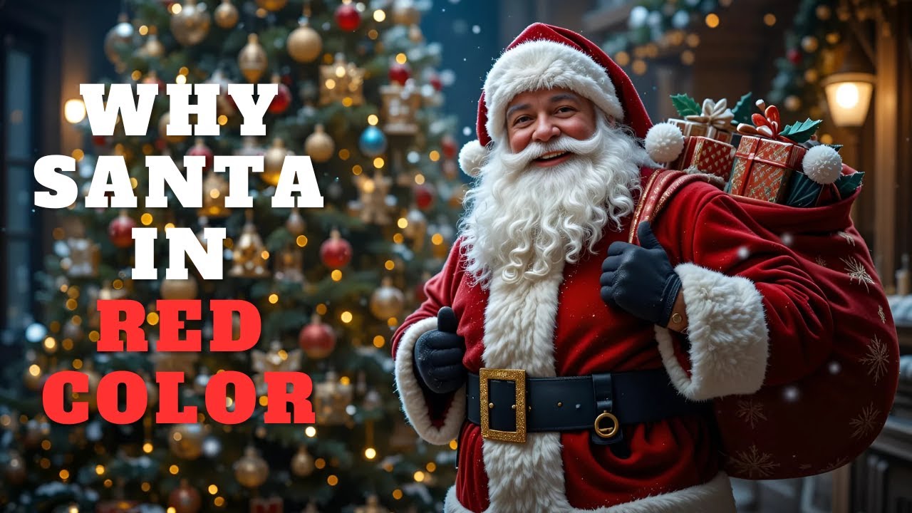 Why is Santa Red? 🎅 ️| #christmas #merrychristmas #santaclaus # ...